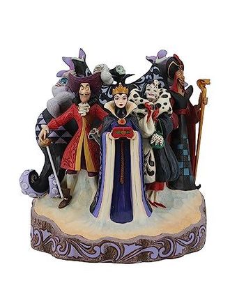 Enesco Disney Traditions Villains Carved By Heart Figurine, 9.4 Inch
