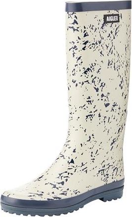 Aigle Femme ELIOSA PT Botte de Pluie, Print Snow, 39 EU