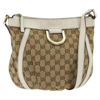 Gucci Pre-owned Canvas Cross Body Bag - - Pre-owned - Damen - Beige - ONE SIZE