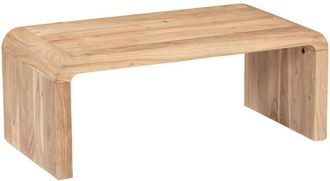 Sweeek Sweeek - Rechteckiger Couchtisch aus massivem Akazienholz