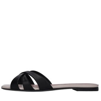 3Juin Nerea Leather Mules - - Shoes - Damen - Schwarzk - 37 1/2 EU