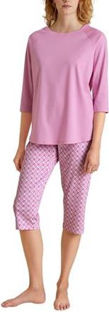 CALIDA Daylight Dreams Ensemble de Pijama, Rose Bonbon, 44-46 Femmes
