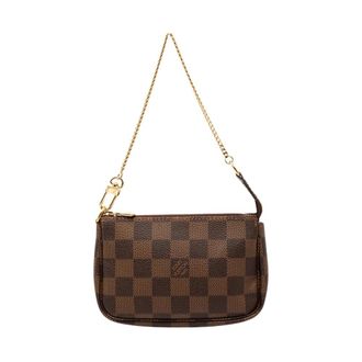 Louis Vuitton Pre-owned Pochette Cosmetic Pouch - - Pre-owned - Damen - Braun - ONE SIZE