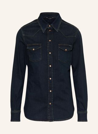 Dolce & Gabbana Jeanshemd Extra Slim Fit blau