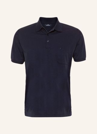 Ragman Ragman Piqu&eacute;-Poloshirt blau