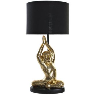 DKD Home Decor Dkd Home Decor - Lampe De Table R&eacute;sine 25X25X49 Singe Yoga