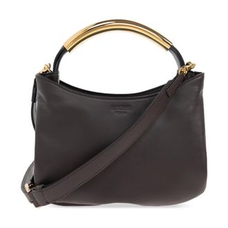 Moschino Lederhandtasche - - Bags - Damen - Braun - ONE SIZE