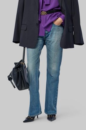 Balenciaga Straight Slim Leg Jeans