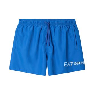 Emporio Armani Homme, Maillots de bain, Bleu, Taille: XL Costume mare