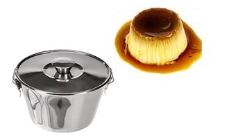 Ibili 651618 Moule &agrave; Pudding avec Couvercle, 18 cm
