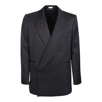 Alexander McQueen Wrapped Jacket - - Jackets - Herren - Schwarzk - M