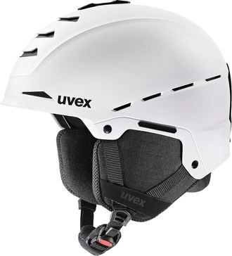 Uvex Legend - robuster Skihelm f&uuml;r Damen und Herren - individuelle Gr&ouml;&szlig;enanpassung - wechselbare Innenausstattung - White matt - 59-62 cm