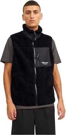 Jack & Jones Jorvesterbro Teddy Bodywarmer Sn Gilet, Noir, L Homme