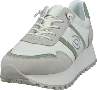 Bugatti Damen Sandaletten, Frauen Sandalen,Sommersandalen,bequem,flach,Sommerschuhe,Freizeitschuhe,offene Schuhe,Offwhite/Multicolour (2181),40 EU/EU UK