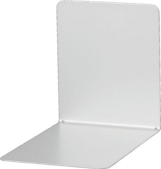 Maul Maul 3506295 Buchstützen 14,0 x 12 x 14,0 cm, Inh. 2 Stück, silber