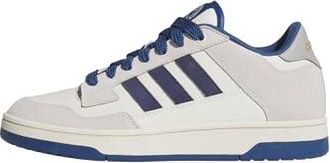 adidas Adidas Mixte Rapid Court Low, Off White/Dark Blue/Dusky Petrol, 46 2/3 EU
