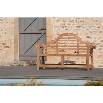 Macabane Macabane - fun - Banc de jardin Sumatra en bois Teck