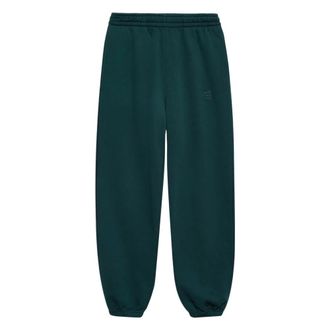 Anine Bing Gerahmte Monogramm Jogger Hose - - Trousers - Damen - Gr&uuml;n - S
