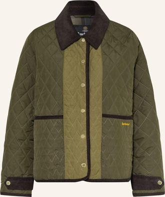 Barbour Steppjacke gruen