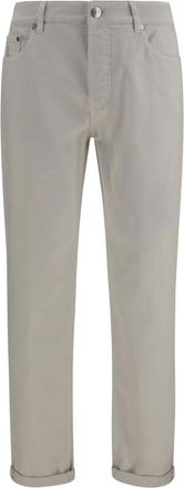 Brunello Cucinelli Jean en coton - Homme - Jeans - Beige - Taille: 3XL
