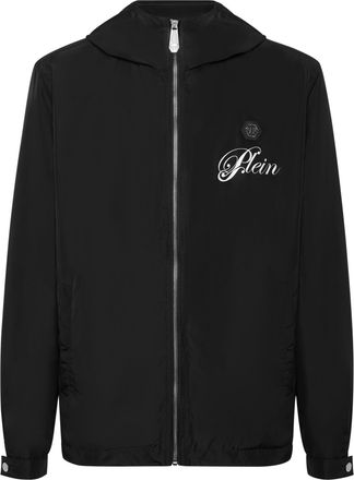 Philipp Plein Nylon Hooded Windbreaker Plein Teddy
