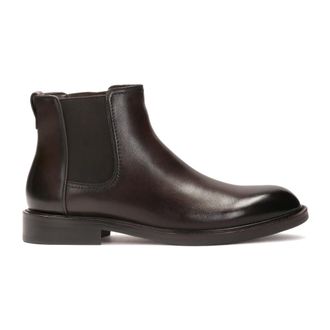 Kazar Homme, Chaussures, Brun, Taille: 41 EU Bottes Chelsea classiques en cuir de couleur marron