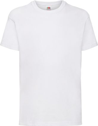 Fruit Of The Loom Kinder Unisex T-Shirt, kurzärmlig (2 Stück/Packung) (1-2 Jahre (92)) (WeiÃY)