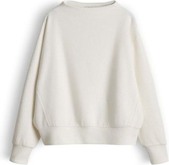 OPUS Sweatshirt Gewil in Strickoptik Regular Fit lockere Passform, schmal zulaufend, langer Fledermaus&auml;rmel