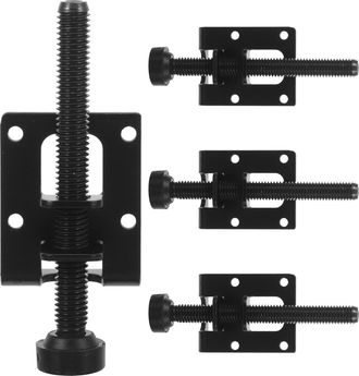 Artibetter 4 St&uuml;ck Pack Verstellbare M&ouml;belnivellierer zum Anschrauben rutschfeste M&ouml;belf&uuml;&szlig;e aus Robustem Material H&ouml;henverstellbare M&ouml;belbeine f&uuml;r Schr&auml;nke und T