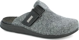 Inblu Herren Hausschuhe aus &Ouml;kofilz mit Weiches Innenfutter Herausnehmbare Einlegesohle aus Naturleder 40-45 EU