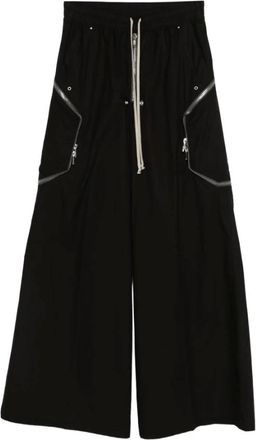 Rick Owens Homme, Pantalons, Noir, Taille: XL Wide Pantalons