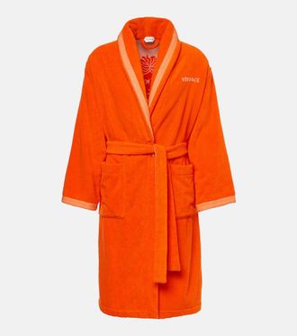 Versace Bademantel Medusa aus Frottee