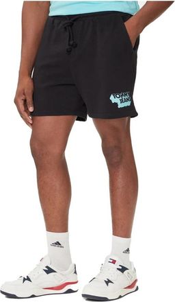 Tommy Jeans Short Logo Coton - - Shorts - Herren - Schwarzk - XL