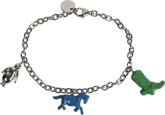 Marni Homme, Accessoires, Multicolore, Taille: ONE Size Horse Charm Bracelet