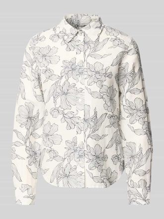 GANT Regular Fit Bluse aus Leinen-Baumwoll-Mix