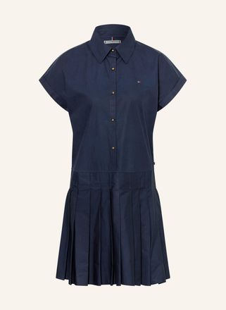 Tommy Hilfiger Hemdblusenkleid blau