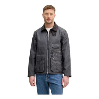 Barbour Blackett Spey Wachsjacke - - Jackets - Herren - Grau - M