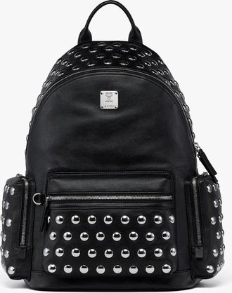 MCM Stark Rucksack in Galactic-Gala-Lammleder