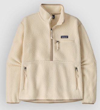 Patagonia Retro Pile Marsupial Half-Zip Fleece Pullover natural