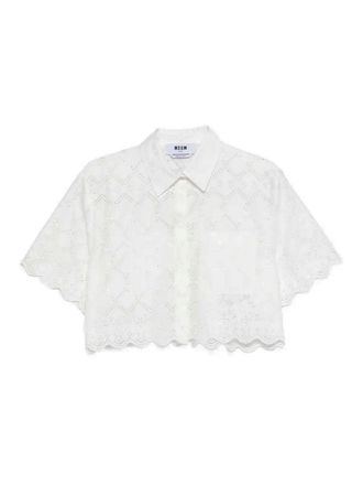 Msgm M. S.G. M. Chemise - Beige