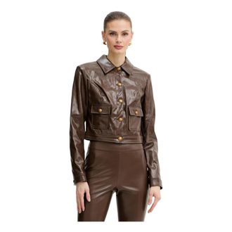 Guess Blandine Jacke - - Jackets - Damen - Braun - M