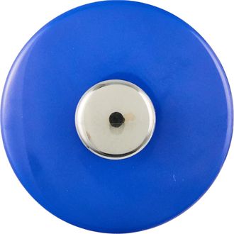 Spirella Handtuchhaken Haken Selbstklebend Bad und K&uuml;che Bowl Handtuchhalter Kleiderhaken Ohne Bohren &Oslash;5 cm - Blau