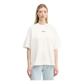 Barrow Logo-Print T-Shirt - - Tops - Damen - Wei&szlig; - XS