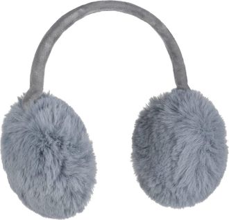 Mcburn One Colour Webpelz Ohrensch&uuml;tzer Ohrenw&auml;rmer Ohrenschutz Damen - Winter Herbst-Winter - One Size hellblau