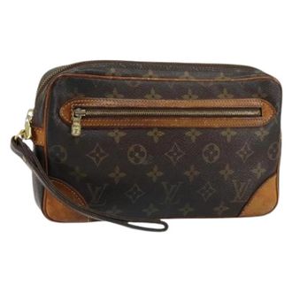 Louis Vuitton Pre-owned Canvas Clutch - - Pre-owned - Damen - Braun - ONE SIZE