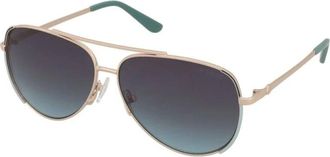 Guess unisex, Accessoires, Jaune, Taille: 62 MM Lunettes de soleil