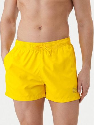 Emporio Armani Badeshorts 7M001677 AF13019 M2004 Gelb Regular Fit