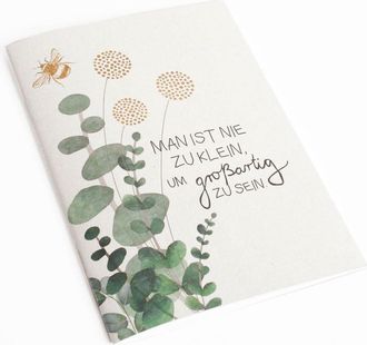 Good old Friends Schreibheft Man ist nie zu klein