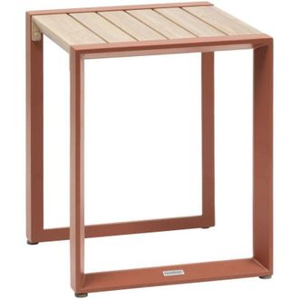 Hesperide Table dappoint de jardin Allure 44x44x55cm acajou - Hesp&eacute;ride