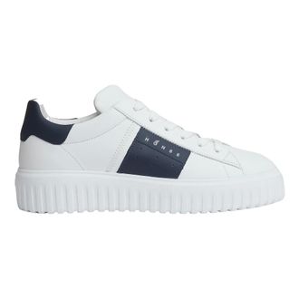 Hogan Homme, Chaussures, Blanc, Taille: 43 1/2 EU H Stripes Baskets